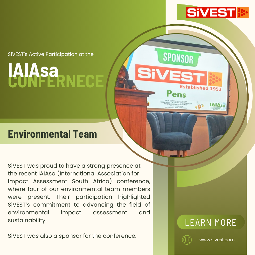 SiVEST at the IAIAsa Conference - SiVEST - South Africa